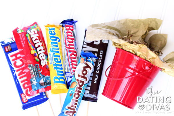 The Easiest Diy Candy Bouquet Ever The Dating Divas
