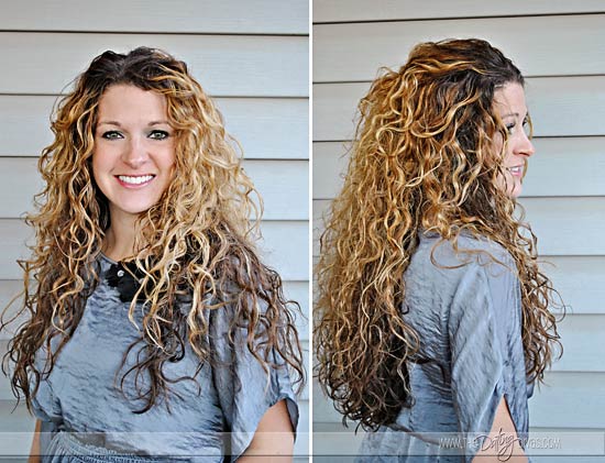 Egg Whites Bring In Curls